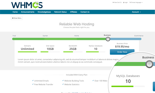 WHMCS Web Hosting Billing & Automation Platform WHMCS Web Hosting Billing & Automation Platform